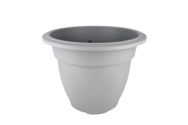 Recycled Plastic Grey 30cm Garden Bell Planter
